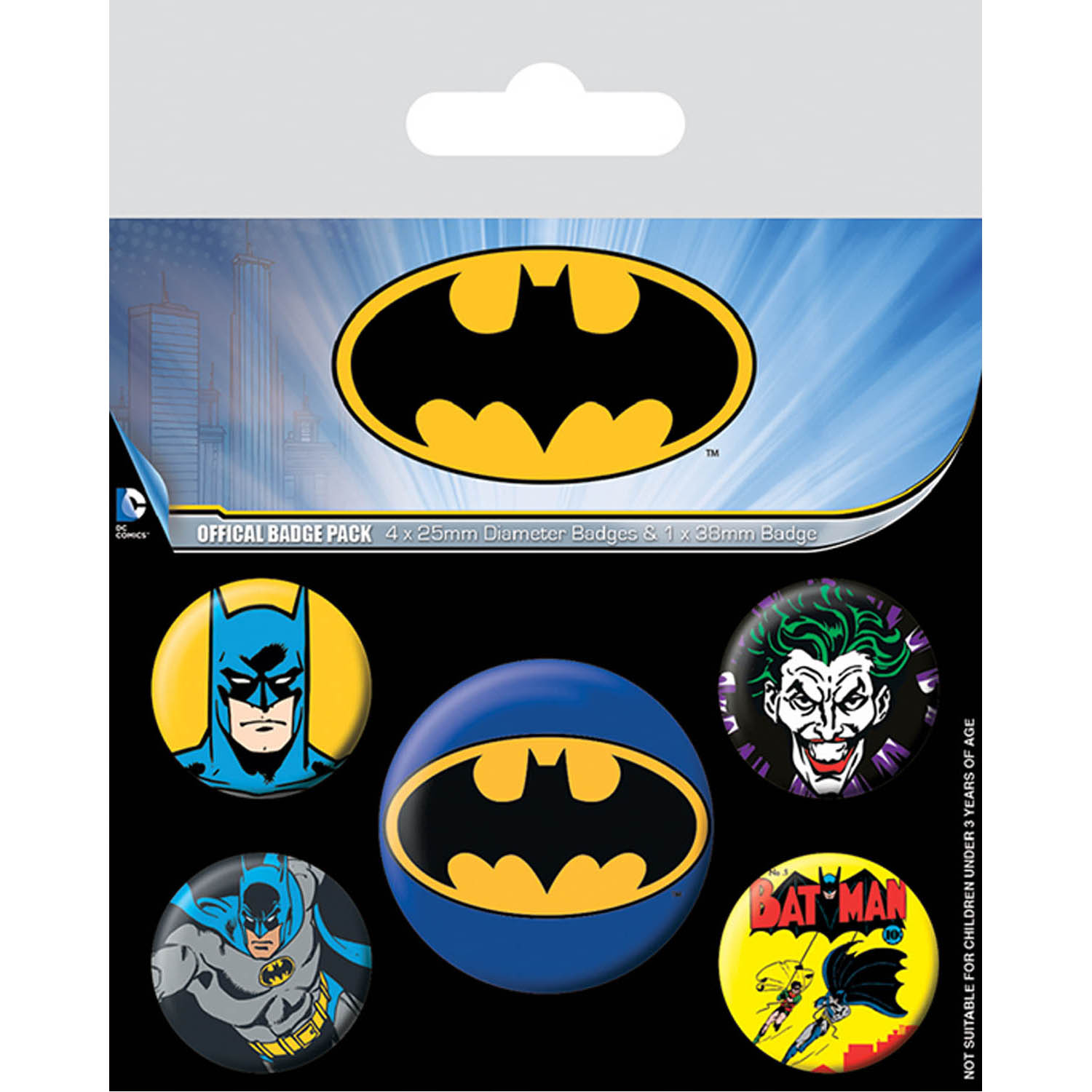 Batman Badge Pack | Nexus vefverslun