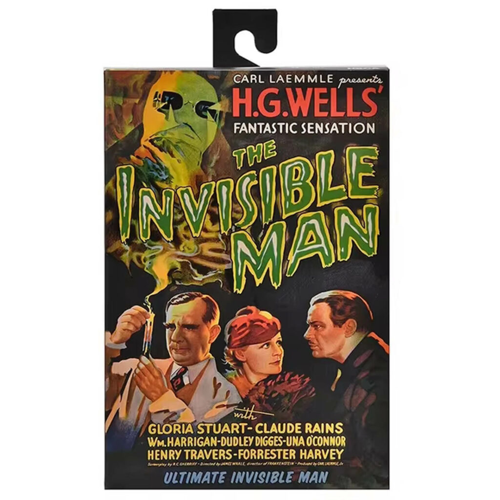 Universal Monsters Ultimate Invisible Man (Color) 7" Action Figure ...