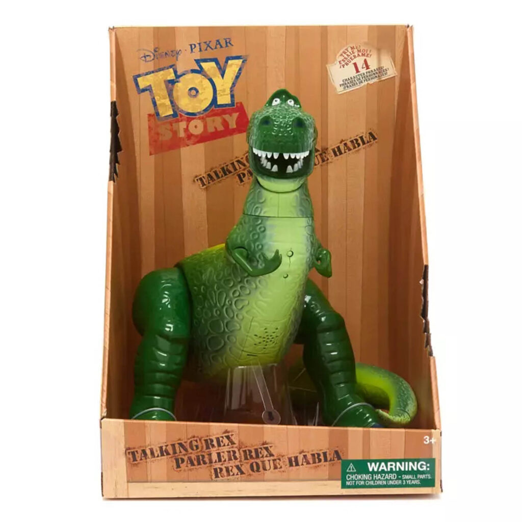 Disney Toy Story - Rex Interactive Talking Action Figure 12'' | Nexus ...
