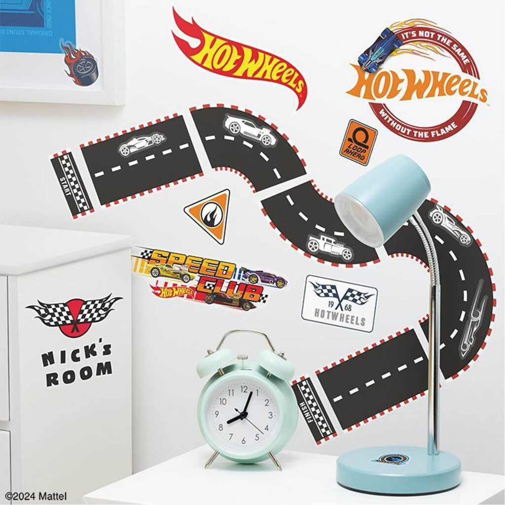 Hot Wheels Personalisation Wall Decals | Nexus vefverslun